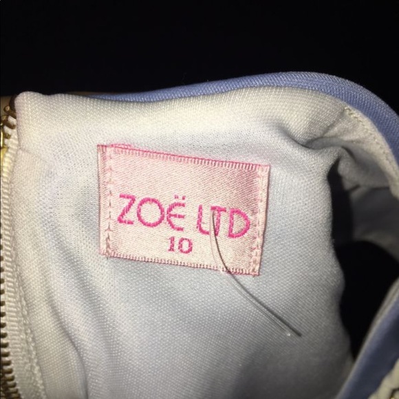 Zoe Ltd | Dresses | Zoe Ltd Girls Light Blue Dress | Poshmark
